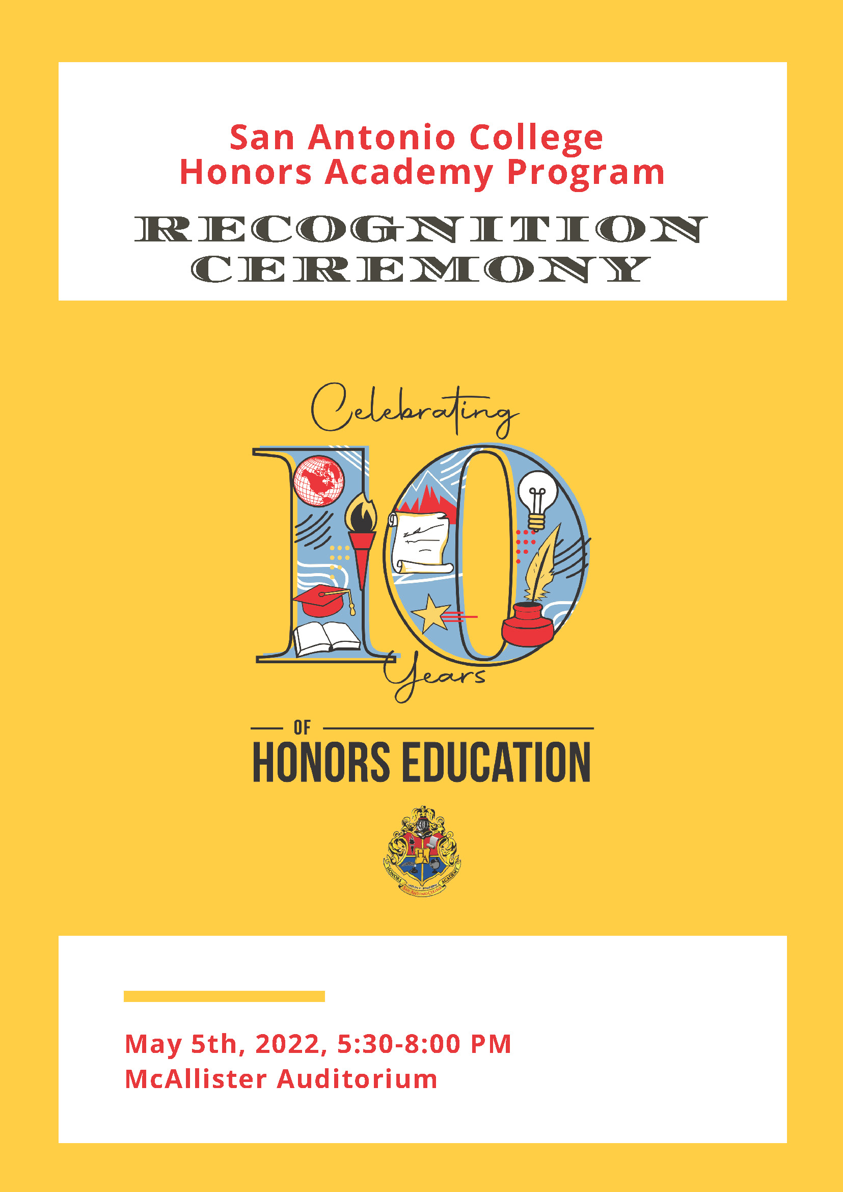 SAC : Academics: Honors Academy @ SAC | Alamo Colleges