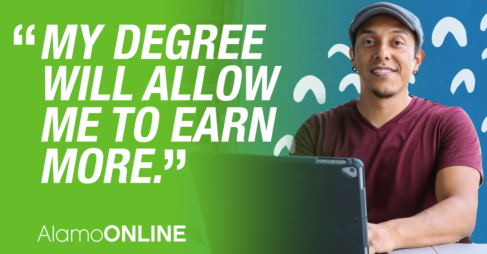 Aaron Robles finds a third chance at his degree with AlamoONLINE ...