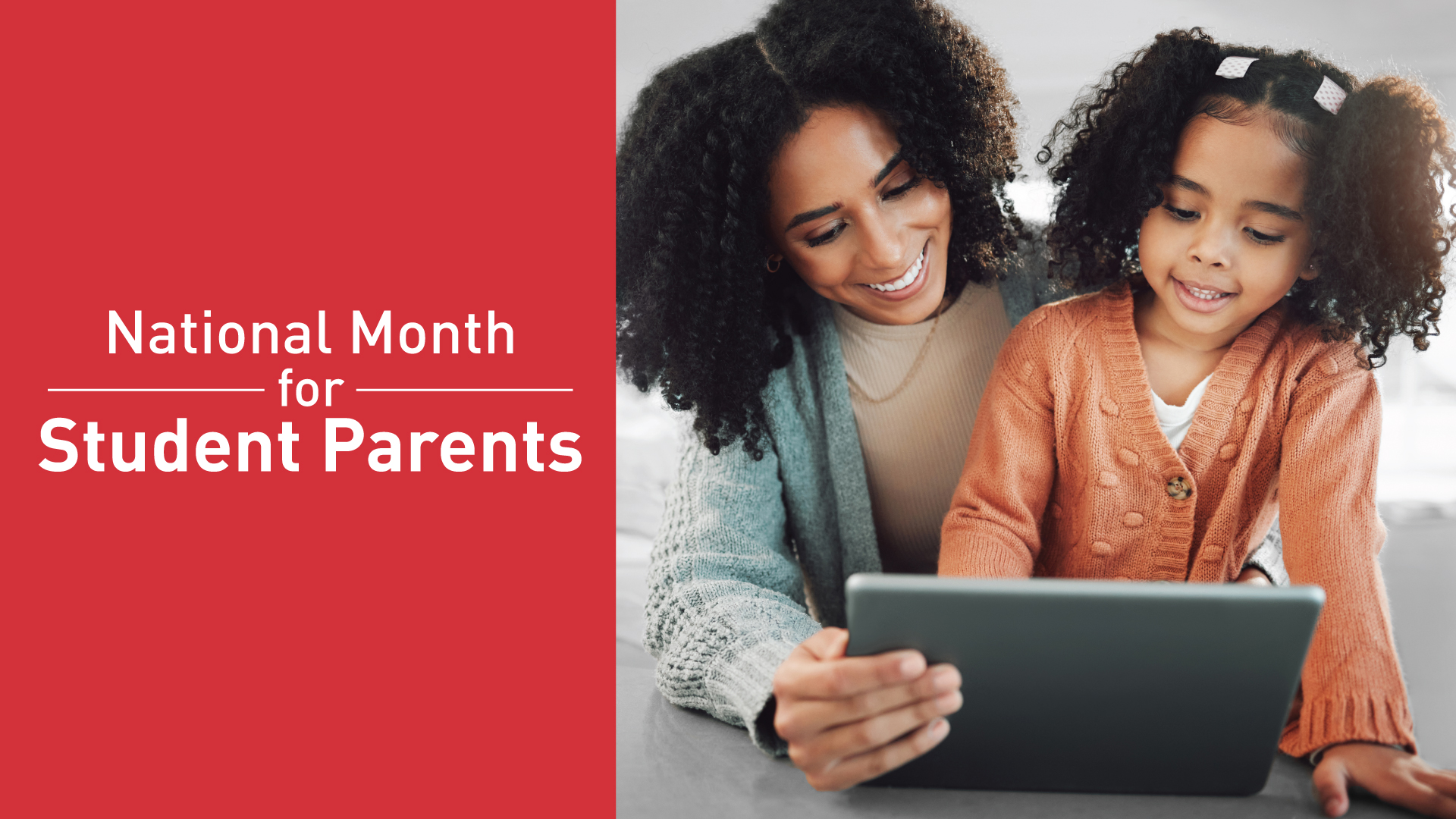 SAC : Events : National Month for Student Parents | Alamo Colleges